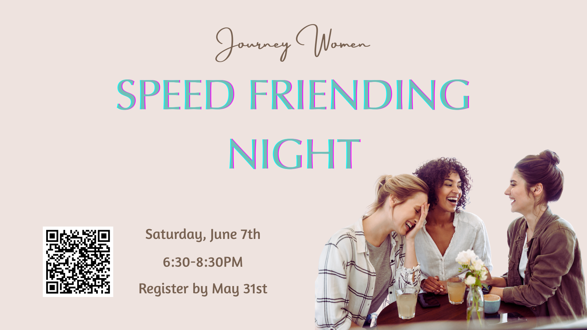 Journey Women Speed Friending Night - Journey Bible Fellowship ...
